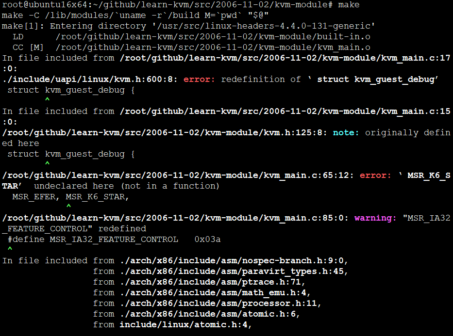 KVM内核模块源码分析 - kernel-2.6-KVM源码目录树分析 - 《QEMU KVM学习笔记》 - 书栈网 · BookStack