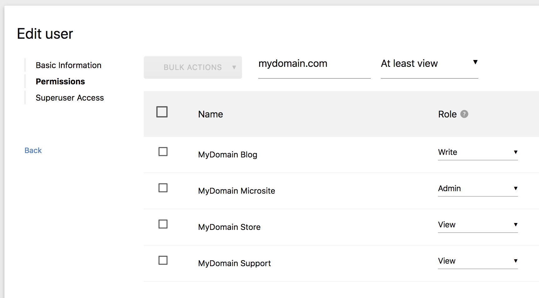 Configuration - Manage Users - 《Matomo User Guides》 - 书栈网 · BookStack