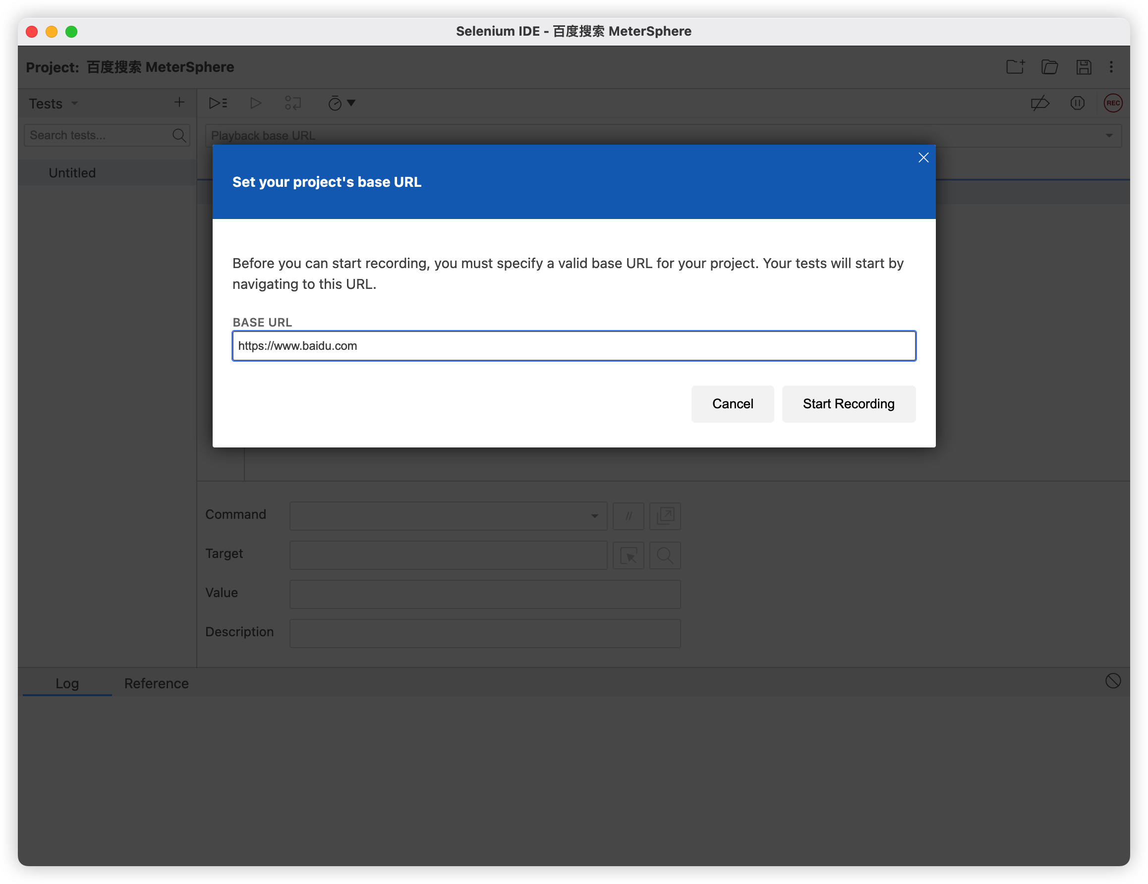 插件使用教程 - Selenium IDE 插件 - 《MeterSphere v2.10 持续测试教程》 - 书栈网 · BookStack