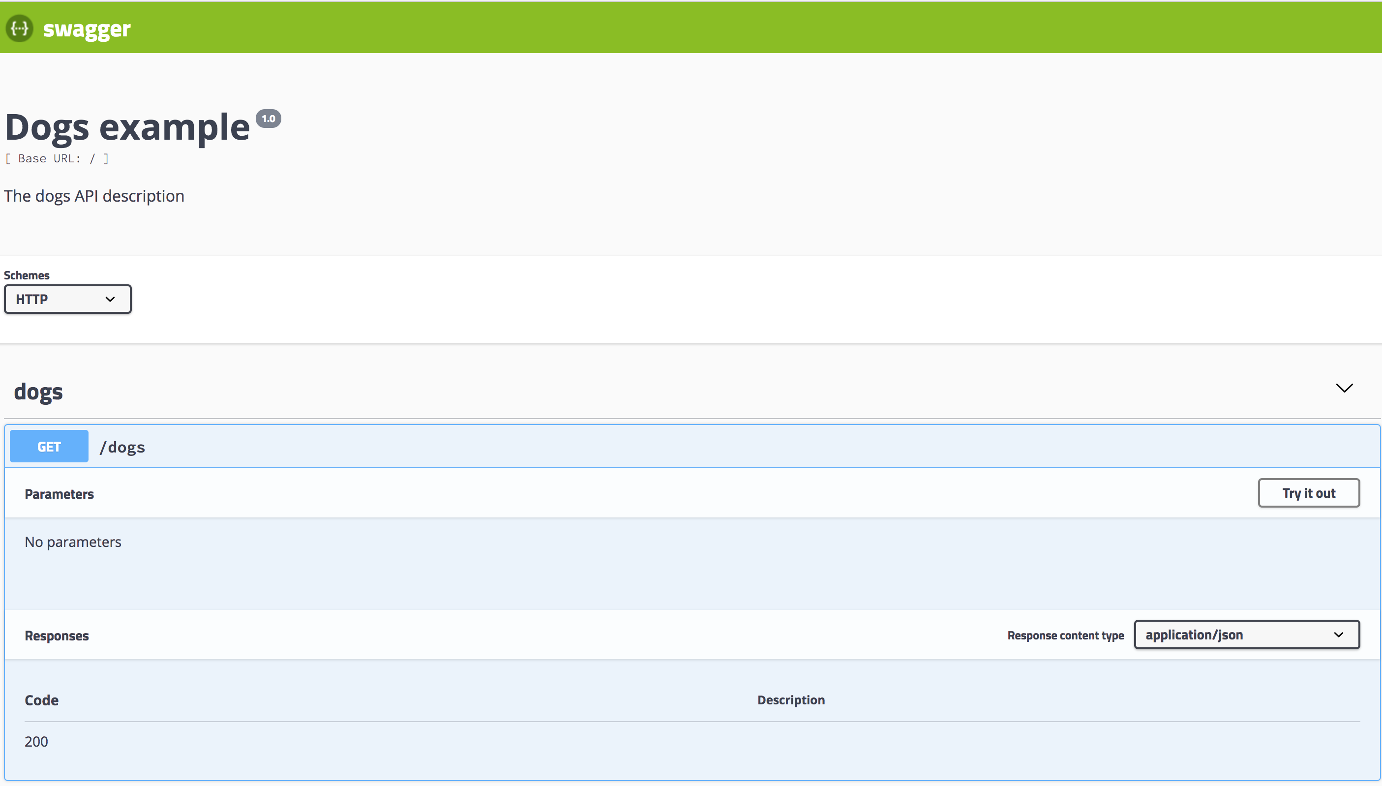 Recipes - OpenAPI (Swagger) - 《Nest.js v7.0 Document》 - 书栈网 · BookStack