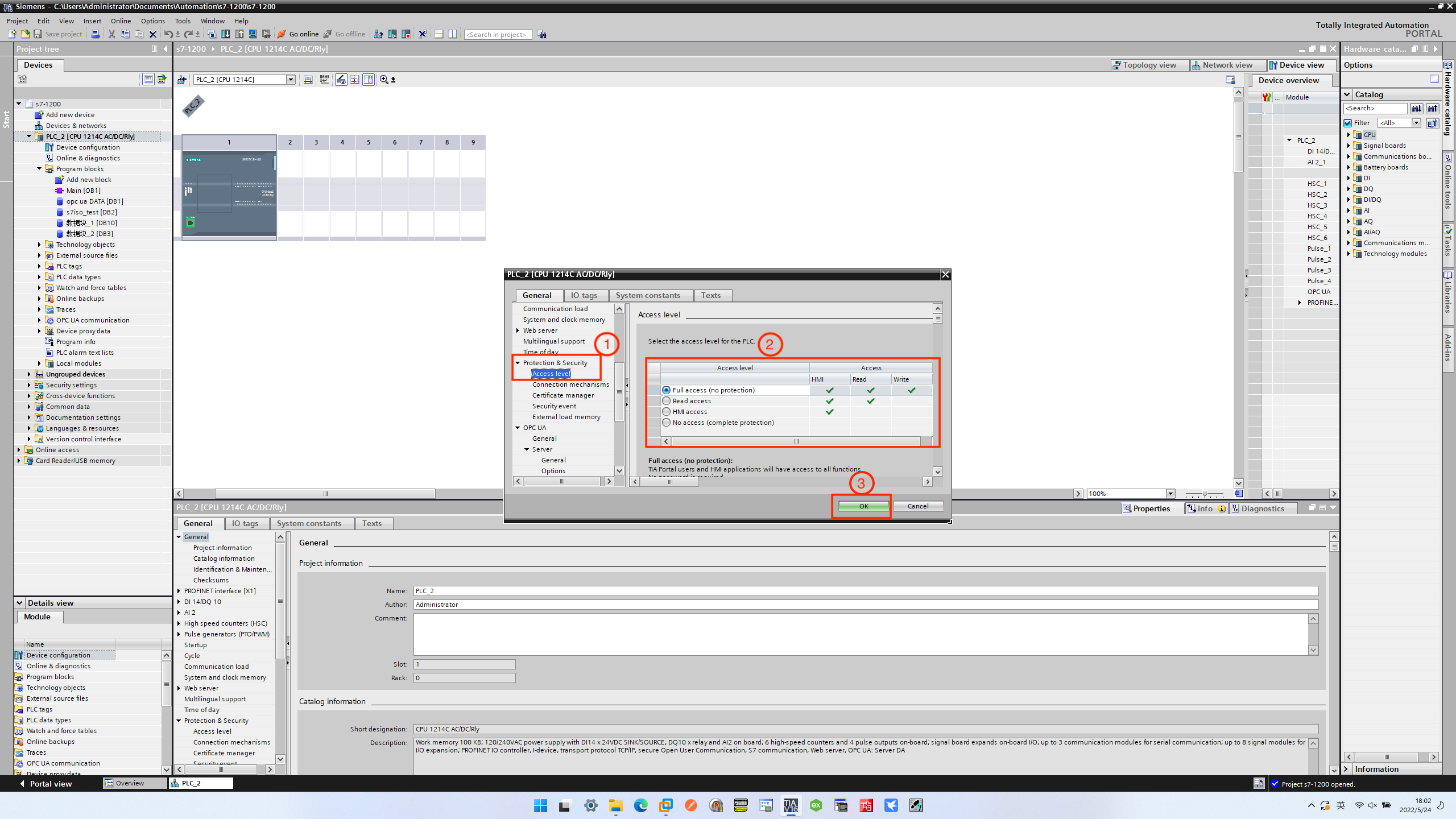 Siemens S7 ISO TCP - Siemens S7-1200-1500 Settings - 《Neuron v2.4 Documentation》 - 书栈网 · BookStack