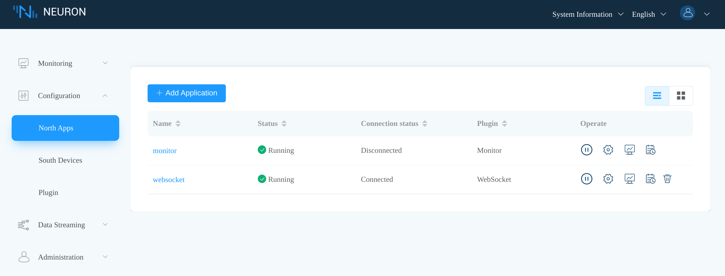 Websocket Websocket Plugin Data Upload Walkthrough 《neuron V29 Documentation》 书栈网 · Bookstack