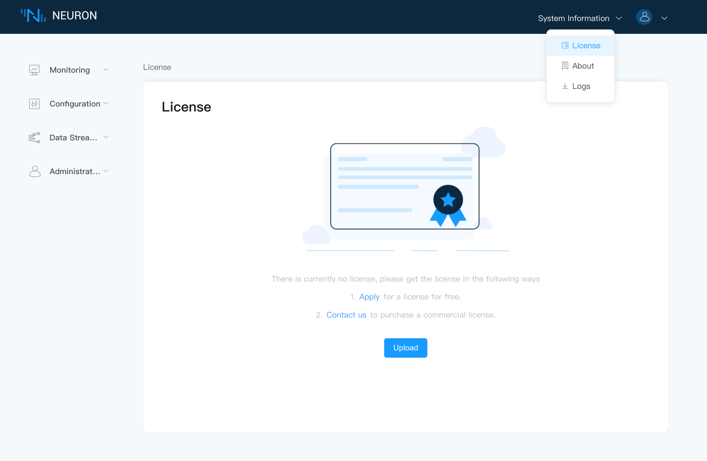 Installation - Installing and Activating License - 《Neuron v2.9 Documentation》 - 书栈网 · BookStack