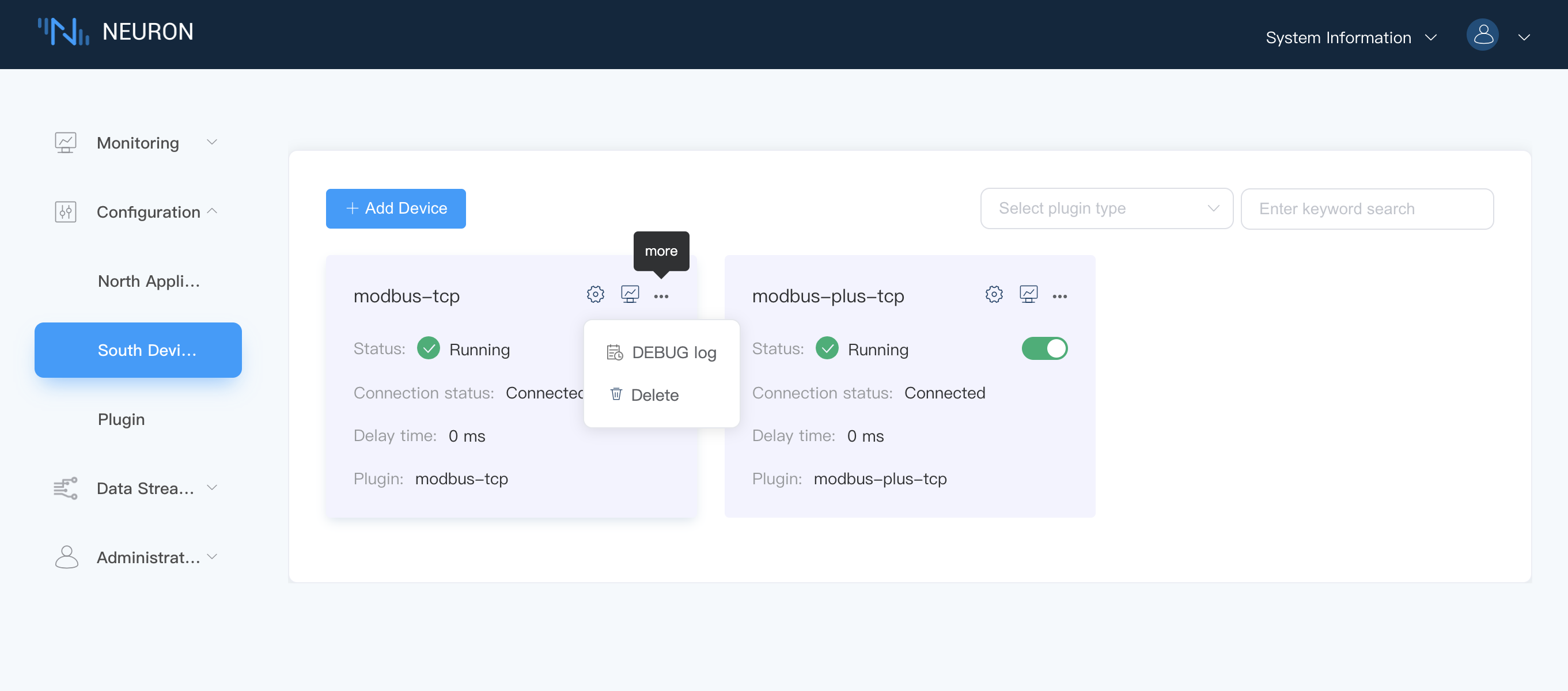 Operations Guide - Log Management - 《Neuron v2.9 Documentation》 - 书栈网 · BookStack