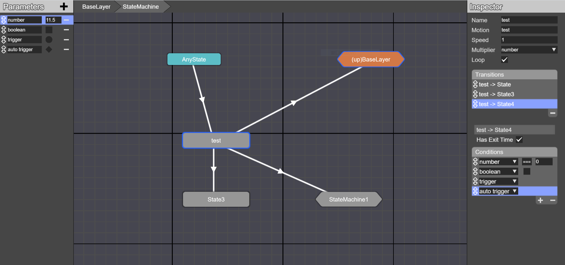 动画状态机 - Editor - 《Oops Framework v2.0 教程》 - 书栈网 · BookStack