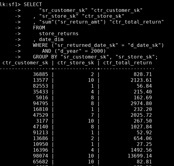 快速入门 - 《openLooKeng v1.3 SQL查询引擎使用教程》 - 书栈网 · BookStack