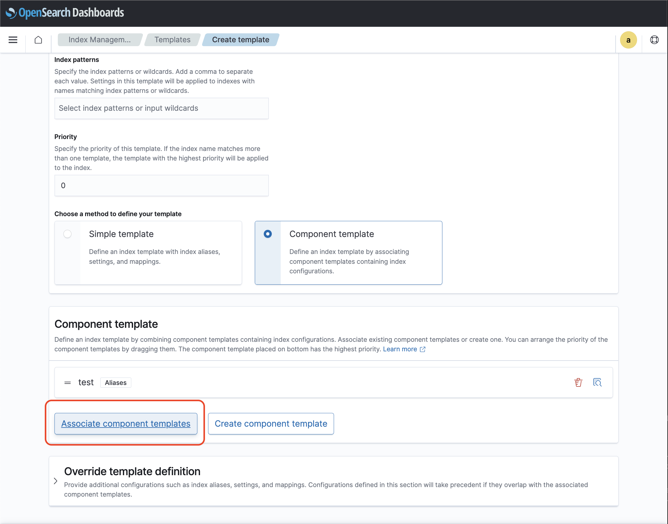 Index Management Component Templates 《opensearch V2 14 Documentation》 书栈网 · Bookstack