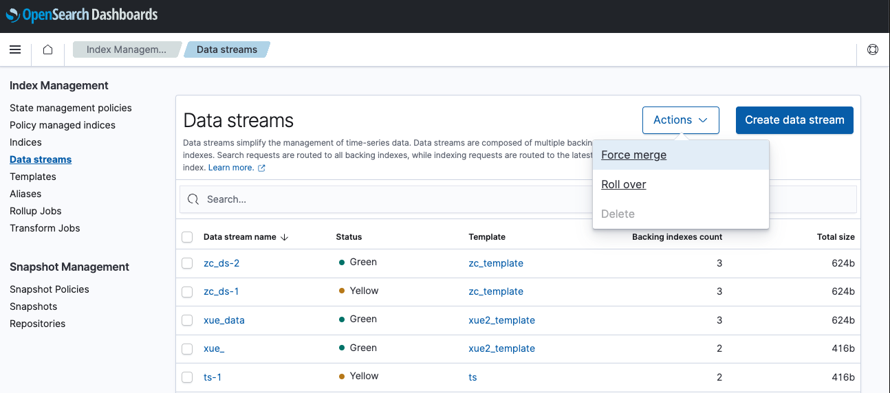 Index Management - Rollover - 《OpenSearch v2.15 Documentation》 - 书栈网 · BookStack