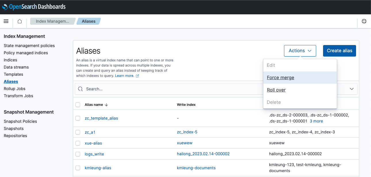 Index Management - Rollover - 《OpenSearch v2.15 Documentation》 - 书栈网 · ...