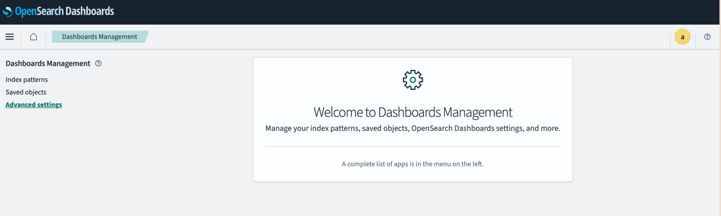 OpenSearch Dashboards - Dashboards Management - 《OpenSearch v2.15 Documentation》 - 书栈网 · BookStack