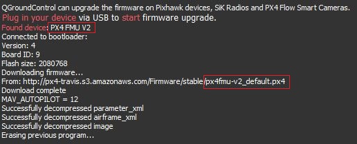 高级配置 - Bootloader Update - 《PX4 用户手册》 - 书栈网 · BookStack