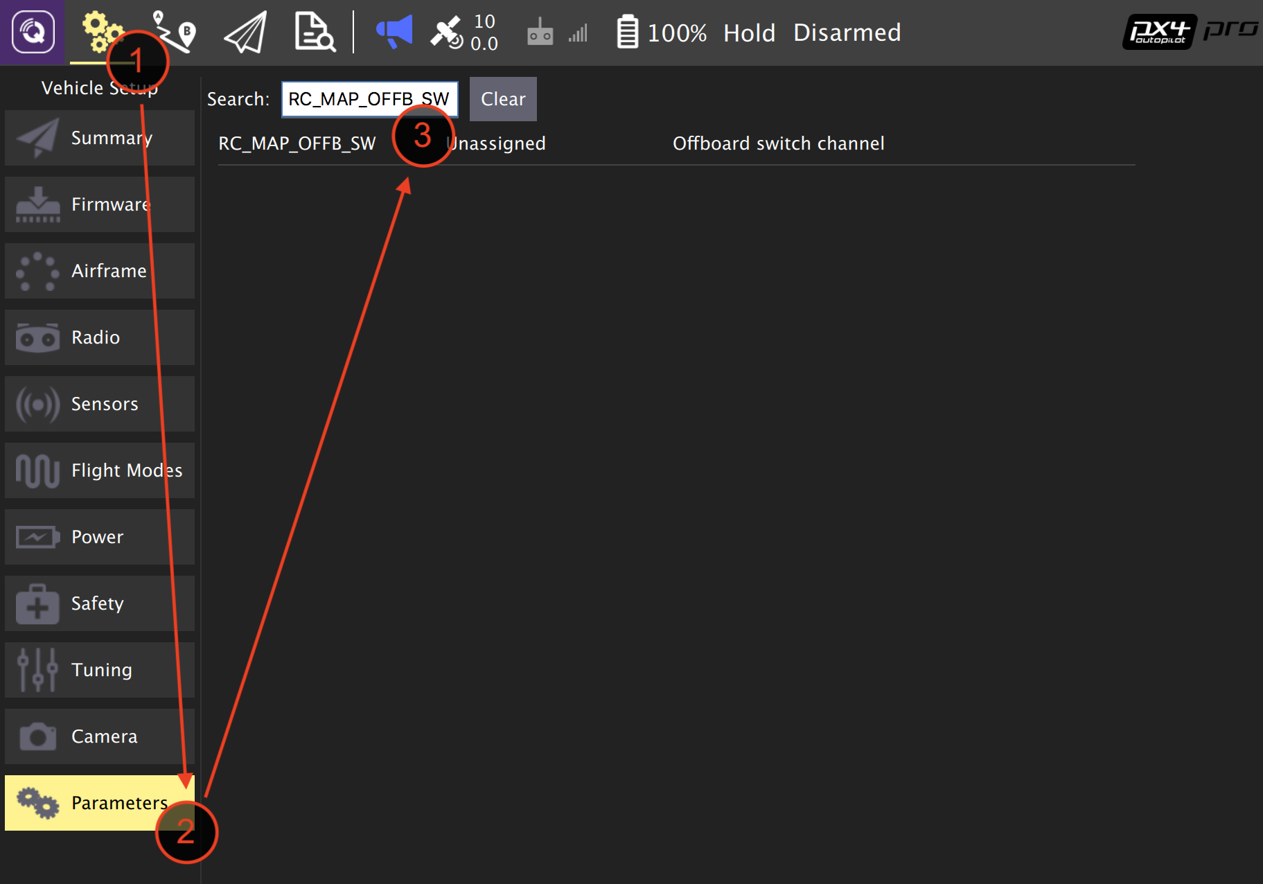 高级配置 - 参数 - 《PX4 用户手册》 - 书栈网 · BookStack