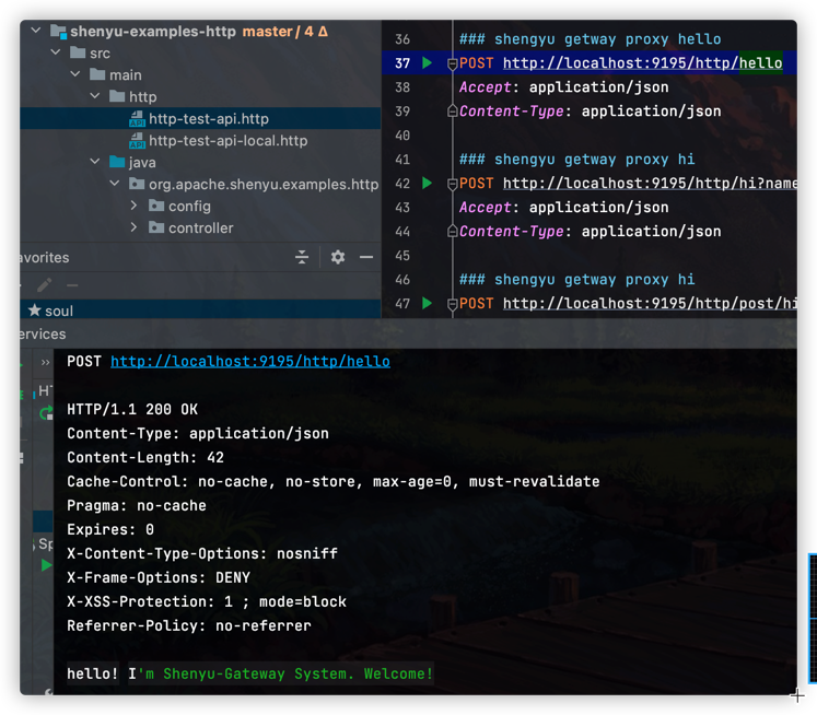 快速开始 - Http快速开始 - 《Apache Shenyu v2.6.0 教程》 - 书栈网 · BookStack