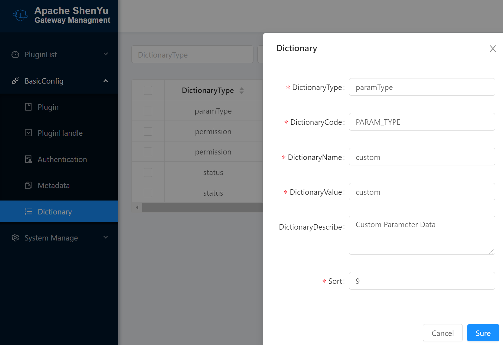 SPI - Custom Parameter Data - 《Apache Shenyu v2.7 Documentation》 - 书栈网 · BookStack