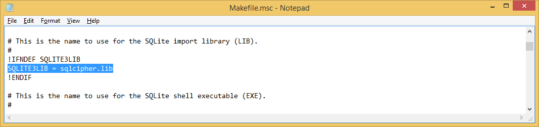 Windows Compiling Sqlcipher 《db Browser For Sqlite》 书栈网 · Bookstack