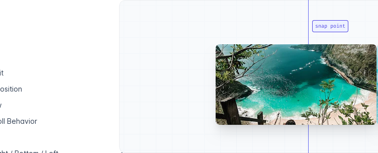 Interactivity - Scroll Snap Type - 《Tailwind CSS v3.1 Documentation》 - 书栈网 · BookStack