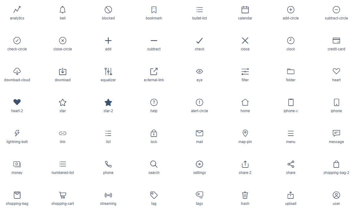 基础组件 - Icon图标 - 《Taro UI v2.3 使用手册》 - 书栈网 · BookStack