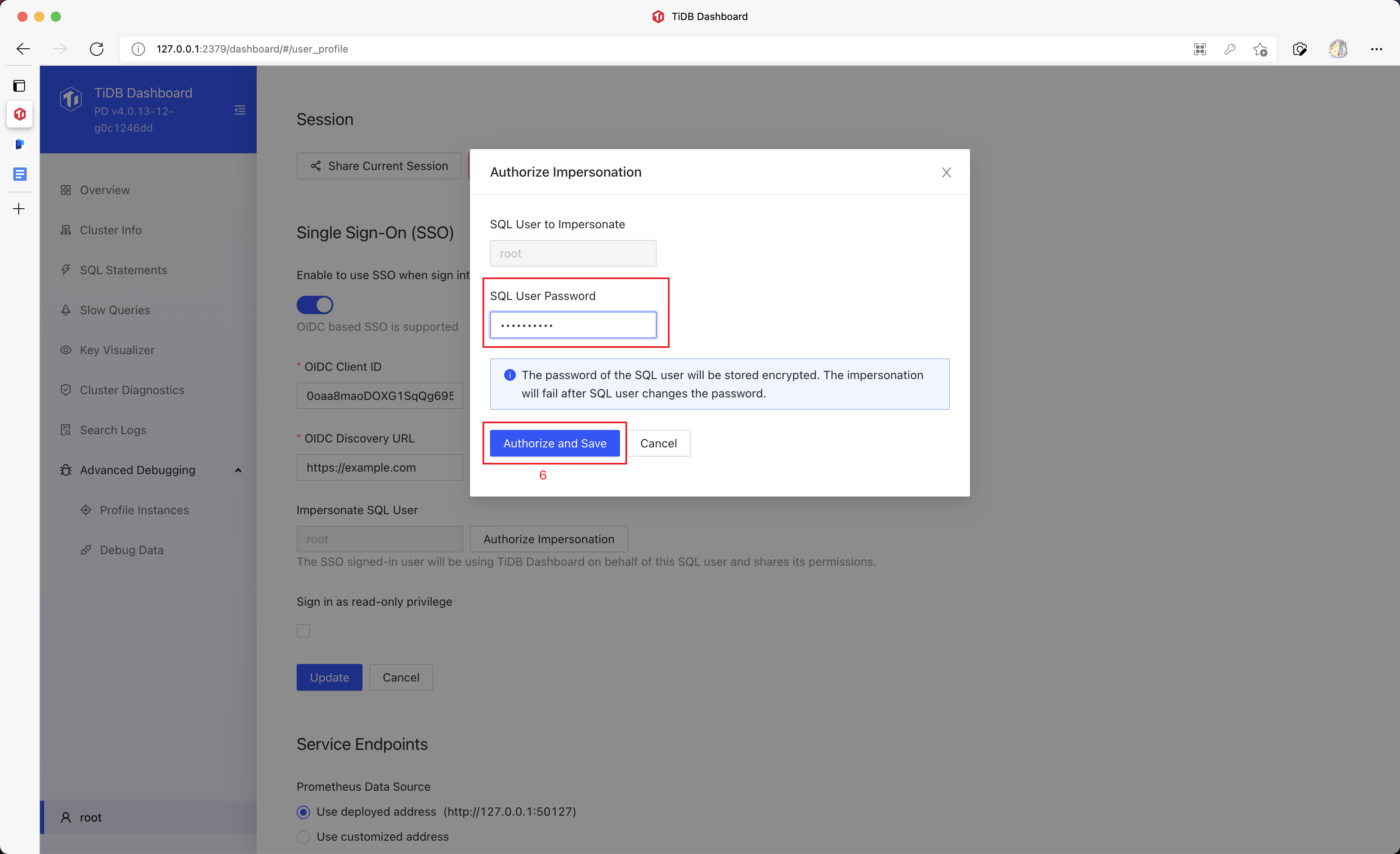 会话管理与配置 - 配置 SSO 登录 - 《TiDB v6.0 中文文档》 - 书栈网 · BookStack