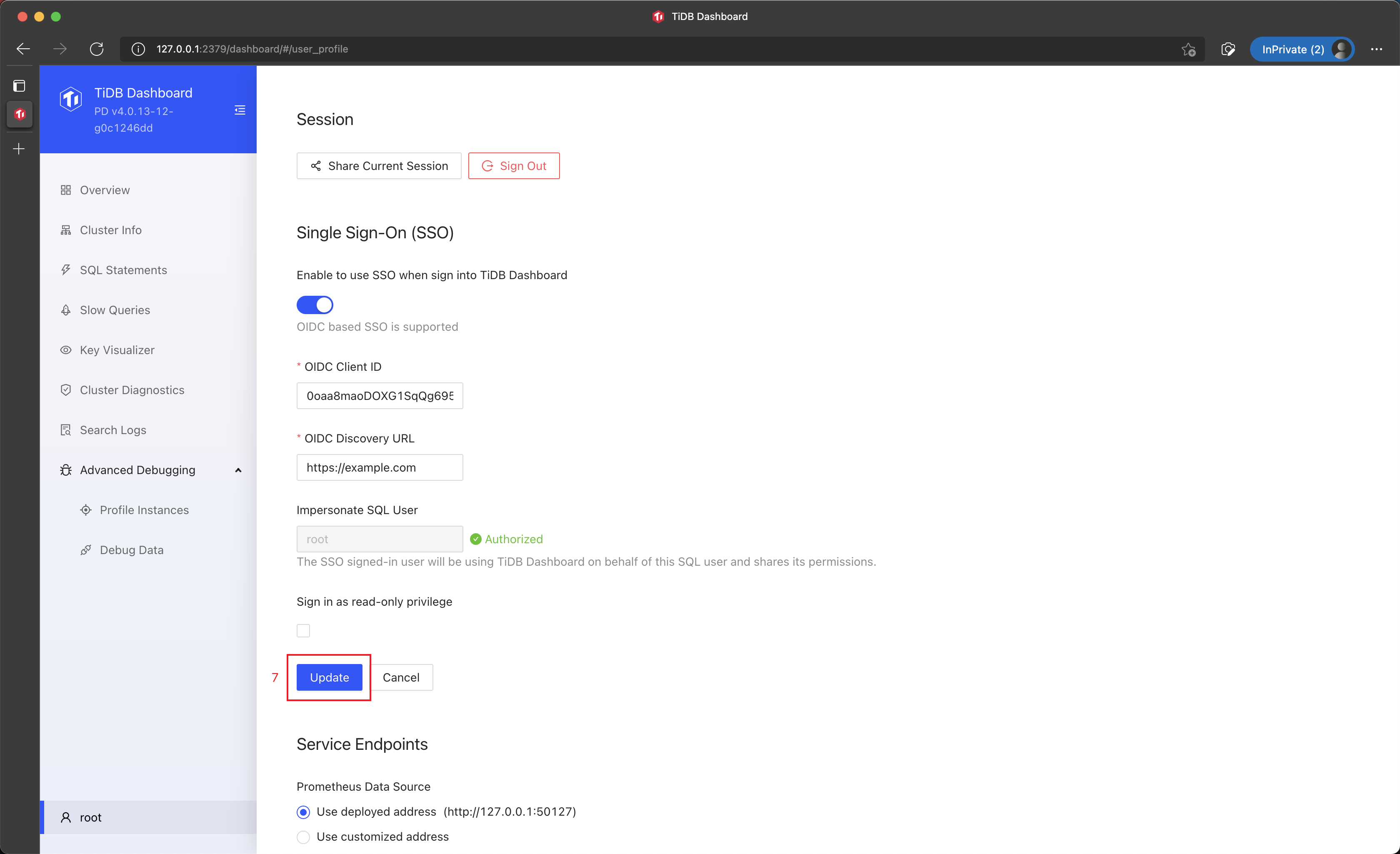 会话管理与配置 - 配置 SSO 登录 - 《TiDB v6.0 中文文档》 - 书栈网 · BookStack