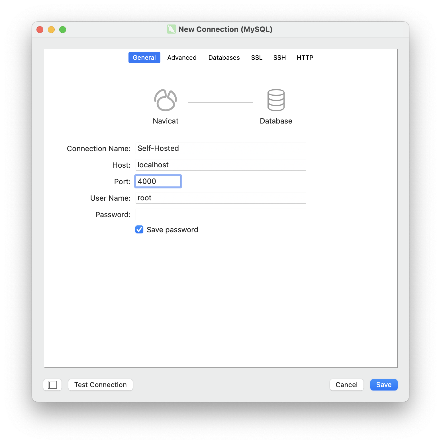 GUI 数据库工具 - Navicat - 《TiDB v7.5 中文文档》 - 书栈网 · BookStack