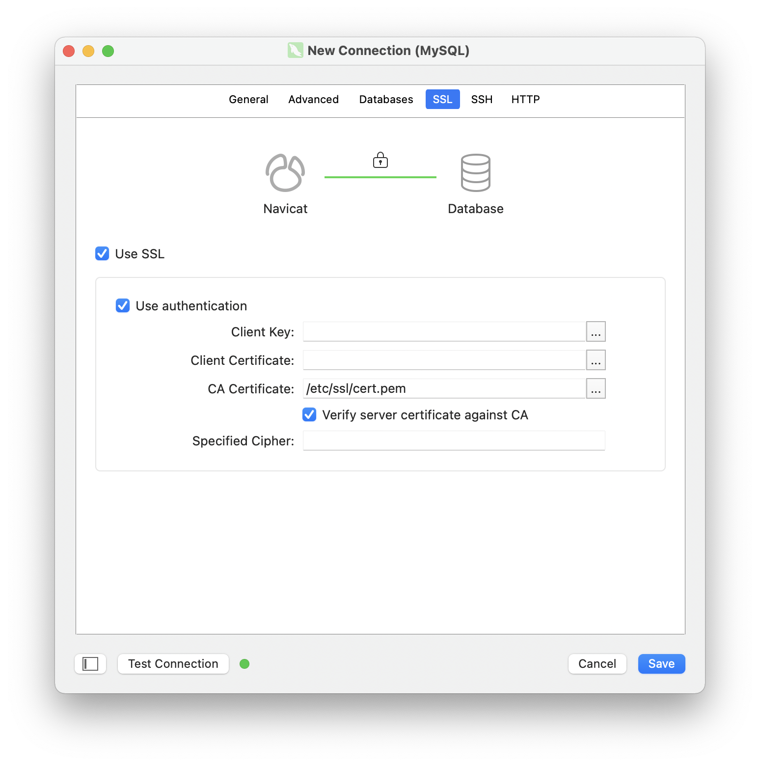 GUI 数据库工具 - Navicat - 《TiDB v7.5 中文文档》 - 书栈网 · BookStack