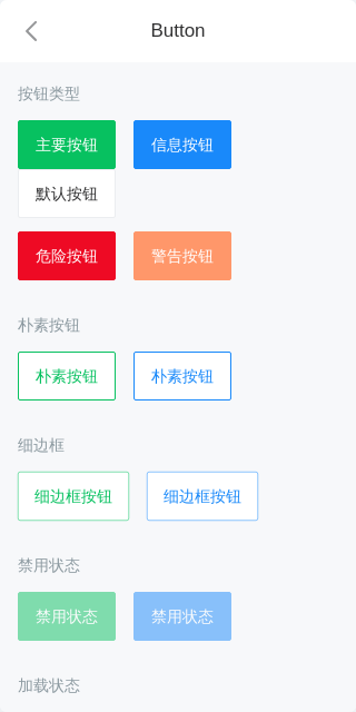 基础组件 - Button 按钮 - 《Vant Weapp 1.5.0 小程序UI组件库》 - 书栈网 · BookStack