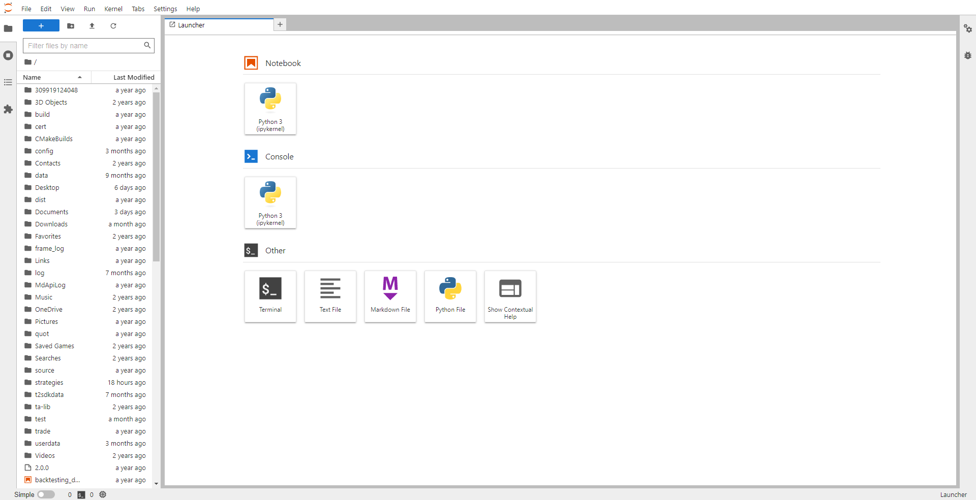 安装使用 - 投研开发环境 - 《vn.py v3.9 用户文档》 - 书栈网 · BookStack