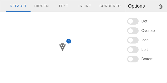 Ui 组件 Badges(徽章) 《vuetifyjs 2226 使用教程》 书栈网 · Bookstack