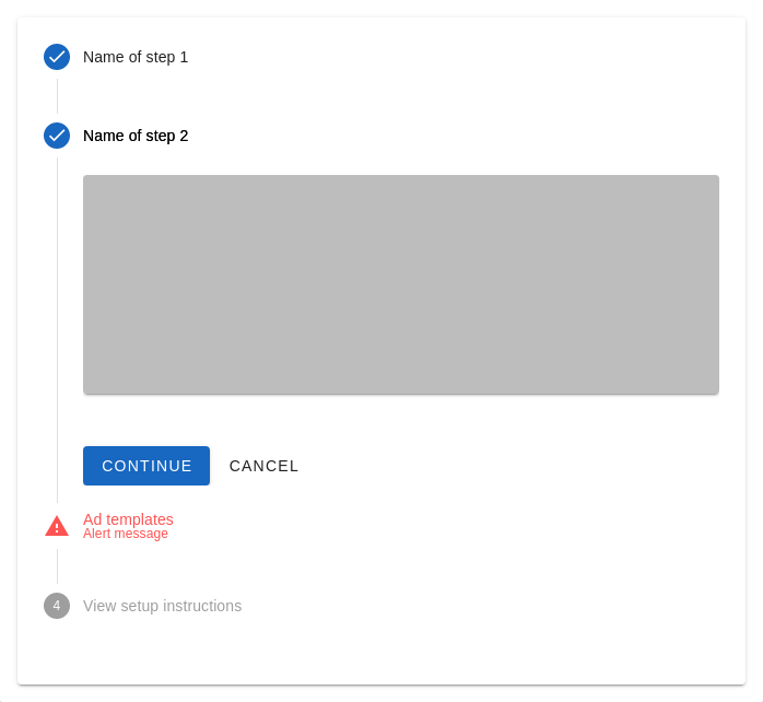 Progress（进度条） - Steppers（步骤条） - 《Vuetify.js 2.2.26 使用教程》 - 书栈网 · BookStack