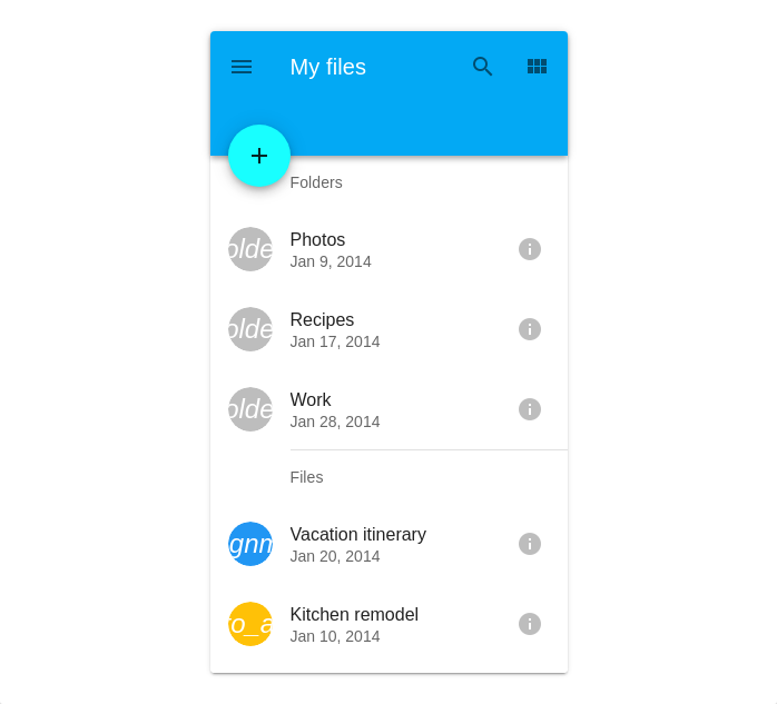 Bars（栏） - Buttons: Floating action buttons（按钮：浮动按钮） - 《Vuetify.js 2.2.26 使用教程》 - 书栈网 · BookStack