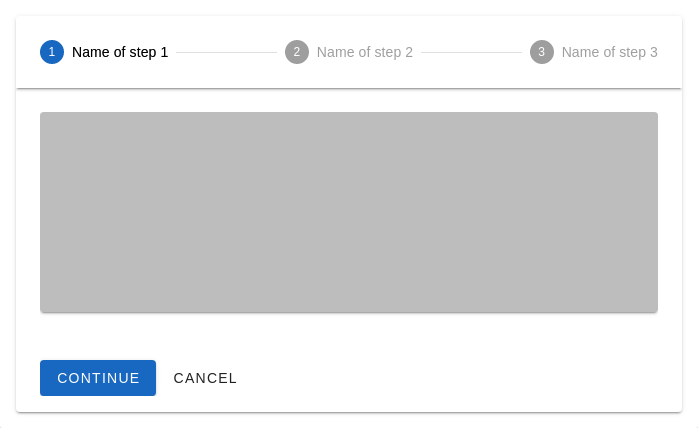 Progress（进度条） - Steppers（步骤条） - 《Vuetify.js 2.2.26 使用教程》 - 书栈网 · BookStack