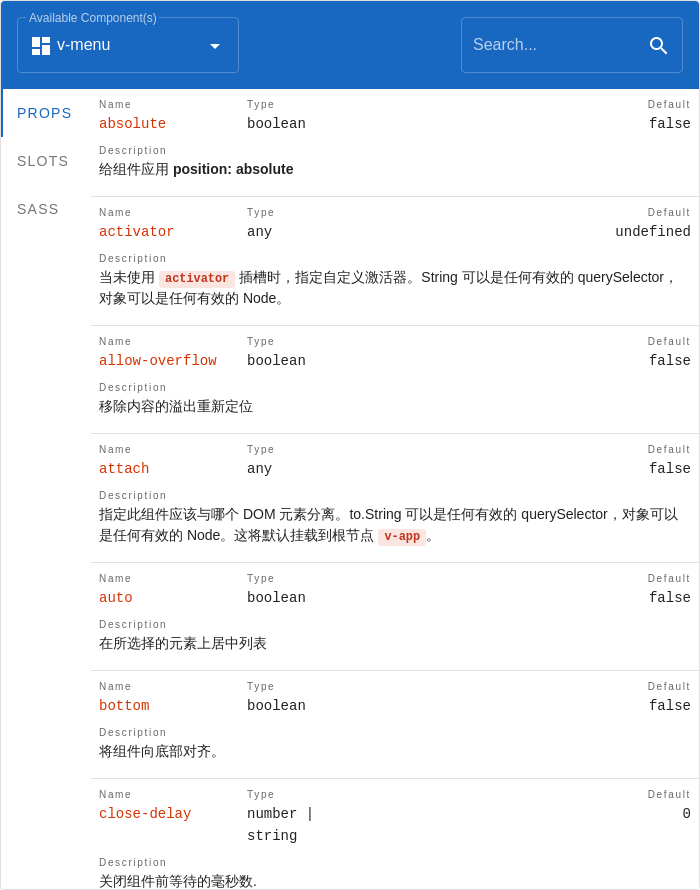 Groups（组） - Menus（菜单） - 《Vuetify.js 2.2.26 使用教程》 - 书栈网 · BookStack