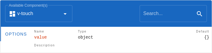 Directives（指令） Touch Support（触摸支持） 《vuetifyjs 2226 使用教程》 书栈网 · Bookstack 6075