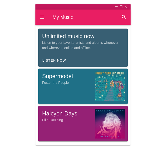 Bars（栏） - Cards（卡片） - 《Vuetify.js 2.2.26 使用教程》 - 书栈网 · BookStack