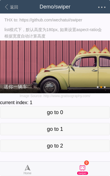 数据展示 Swiper 《vux 2 X 组件文档》 书栈网 · Bookstack