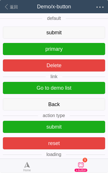 基础组件 - x-button - 《VUX 2.x 组件文档》 - 书栈网 · BookStack