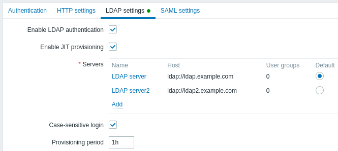 5 Authentication - 2 LDAP - 《Zabbix v6.4 使用手册》 - 书栈网 · BookStack