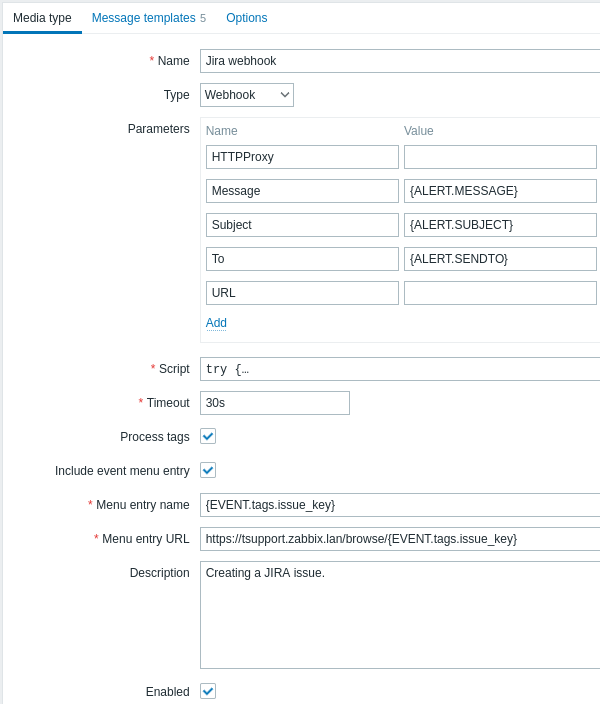 4 Webhook - Webhook 脚本范例 - 《Zabbix v6.4 使用手册》 - 书栈网 · BookStack