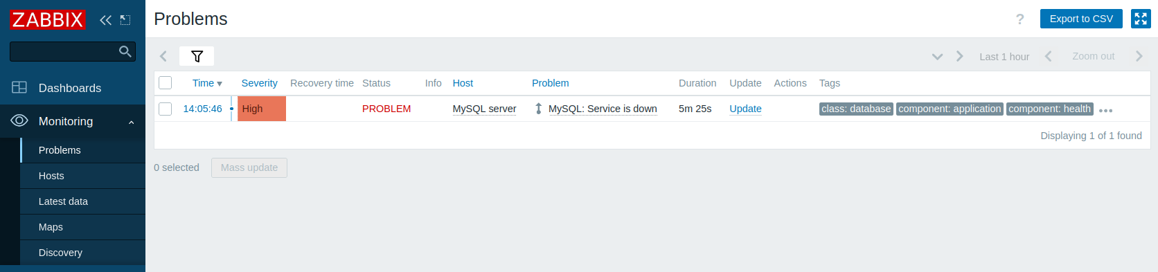 22. 快速参考指南 - 4 使用 Zabbix agent 2 监控MySQL - 《Zabbix v7.0 使用手册》 - 书栈网 · BookStack