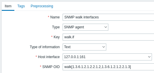 6 自动发现规则 - 4 自动发现SNMP OIDs - 《Zabbix v7.0 使用手册》 - 书栈网 · BookStack