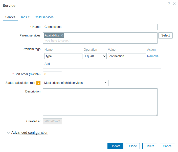 8. 服务监控 - 1 Service tree - 《Zabbix v7.0 使用手册》 - 书栈网 · BookStack